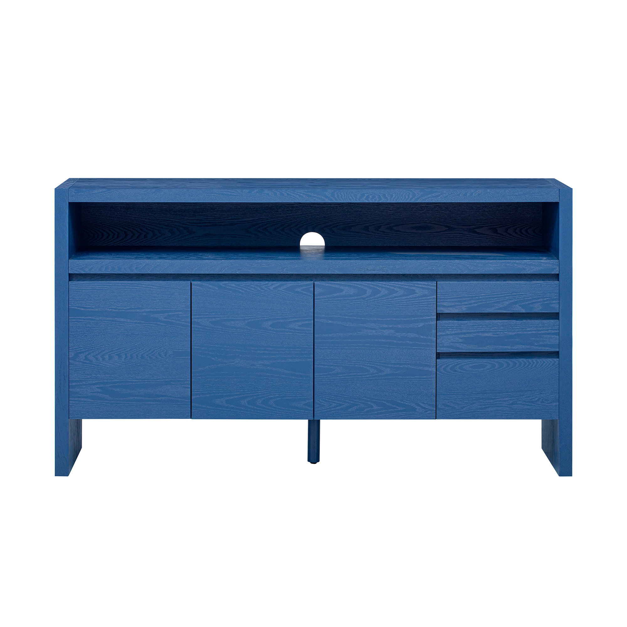 Hokku Designs 60" 3-Door Sideboard with 3 Drawers | Wayfair